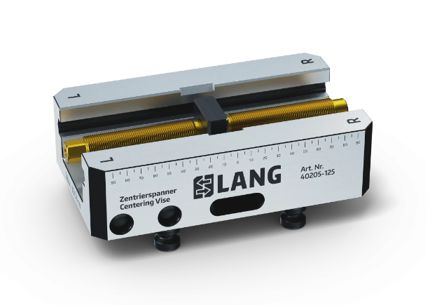 Lang Technik Centring Vice 125 Base, jaw width 125mm, length 210mm ...